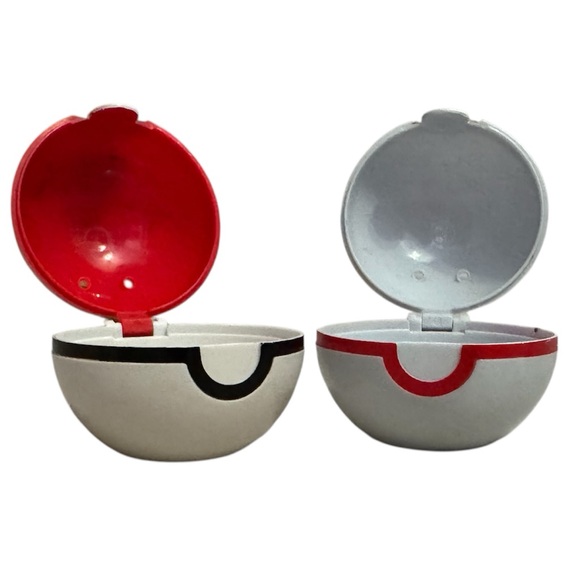 Pokemon | Accessories | Pokemon Red And White Pokeball Kids Clipon ...